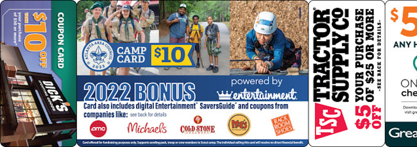 2022 Camp Cards – Cub Scout Pack 540