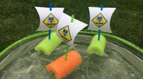 RECYCLED RAINGUTTER REGATTA – Cub Scout Pack 540